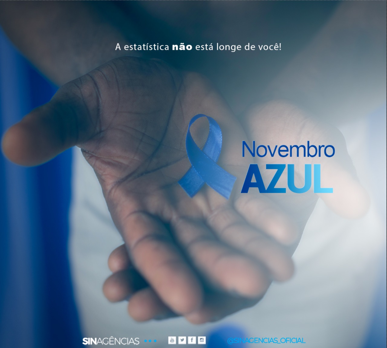 Novembro azul – Mês de prevenção ao câncer de próstata – Sinagências